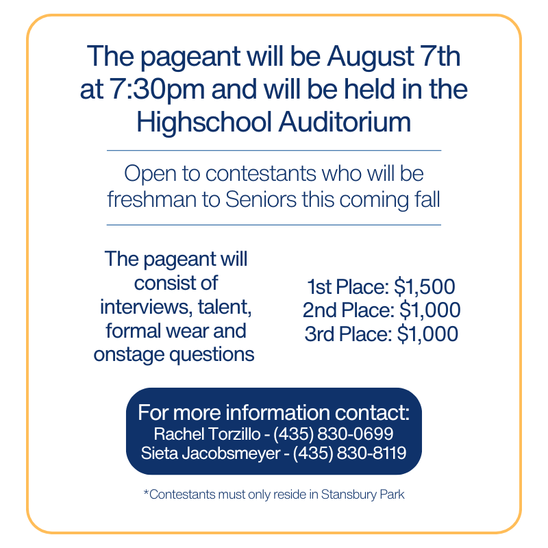 Pageant 2025 | Stansbury Park